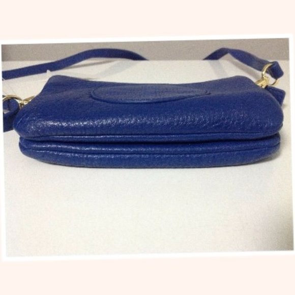 Tory Burch | Bags | Tory Burch Kipp Small Blue Nile Perforated Logo ...